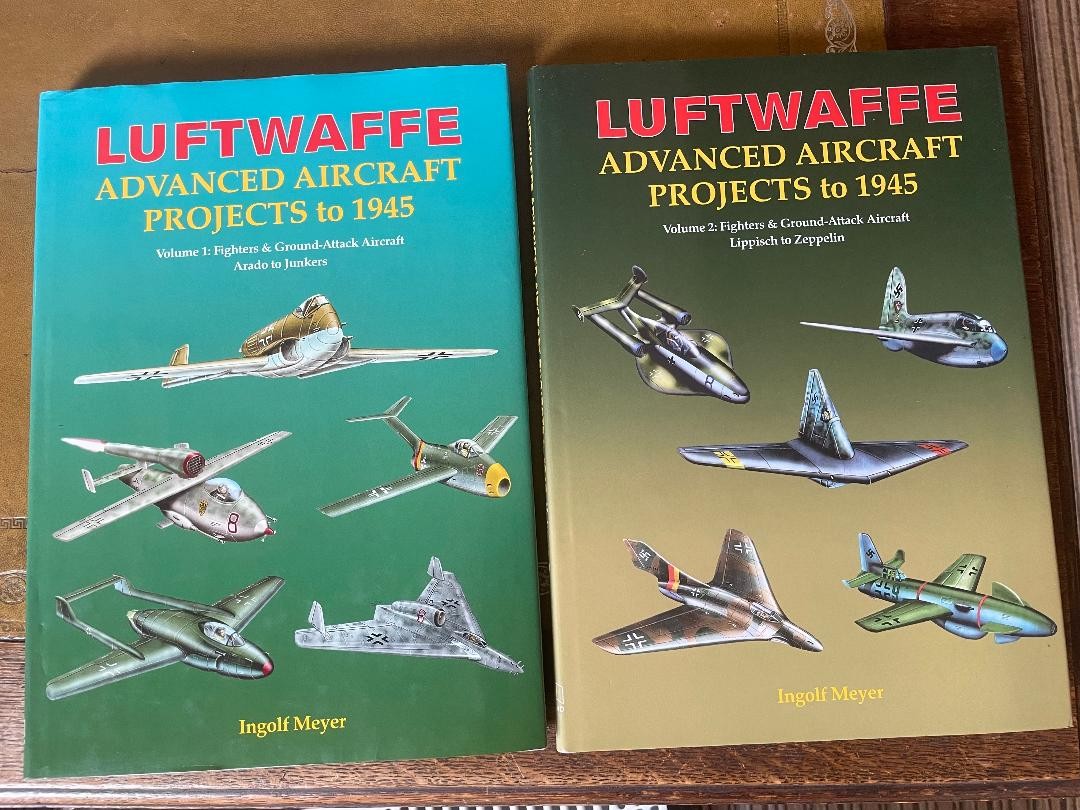 Luftwaffe Advanced Aircraft Projects to 1945 – 2 Volume Set by Ingolf ...